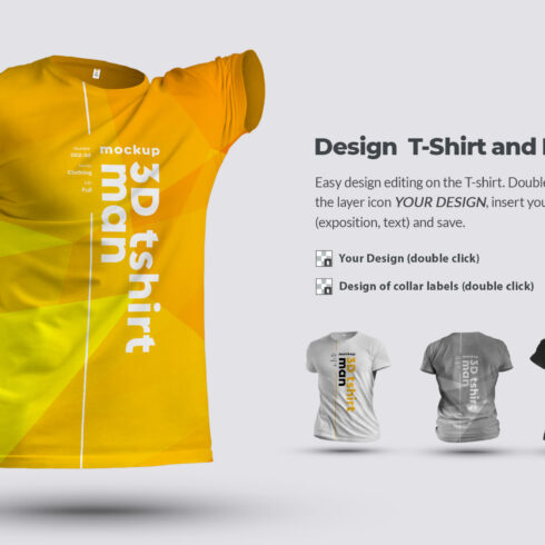 8 Mockups 3D T-Shirts | MasterBundles