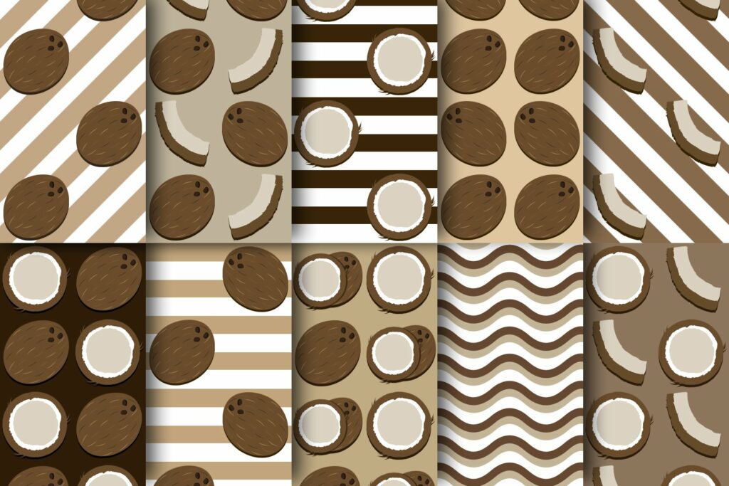Coconut Digital Patterns – MasterBundles