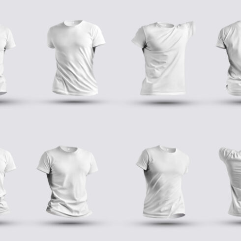 8 Mockups 3D T-Shirts | MasterBundles