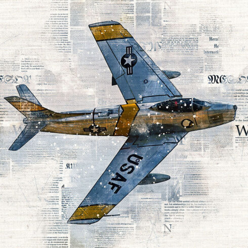 12 Aircraft HQ Graphics with Rustic Style | MasterBundles