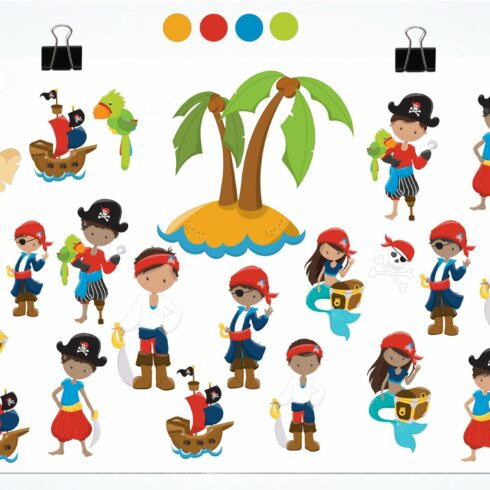 Pirates Boy Graphics and Illustrations | Master Bundles