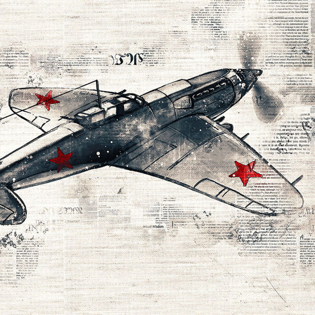 12 Aircraft HQ Graphics with Rustic Style - MasterBundles