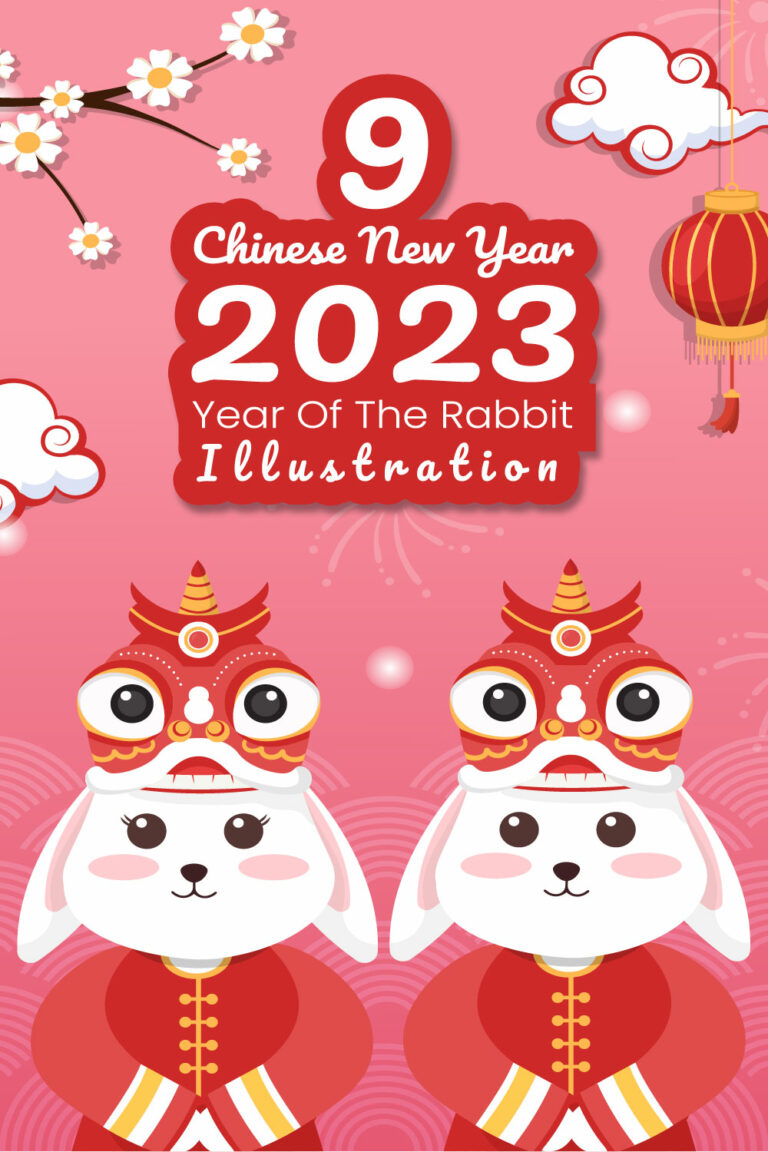 9 Chinese Lunar New Year 2023 Day Illustration - MasterBundles