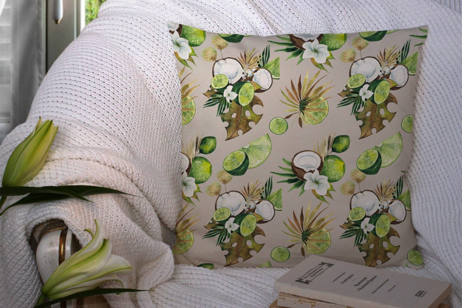 Watercolor Coconut Lime Collection – MasterBundles