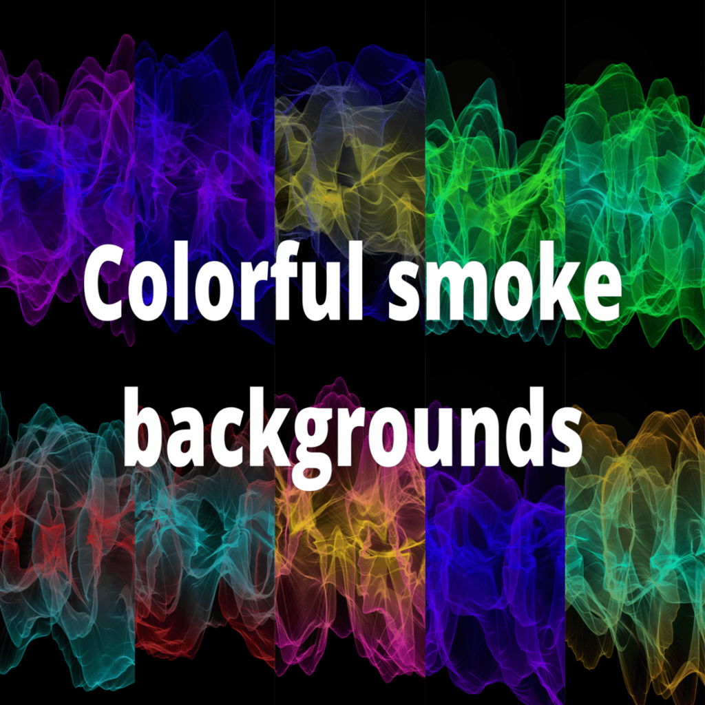 Colorful Smoke Backgrounds - MasterBundles