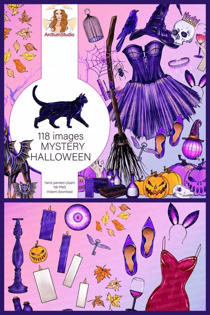 100+ Best Inspiring Halloween Clipart 2022: Free and Premium