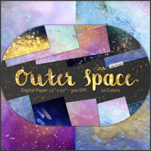 Starry Night Digital Paper – MasterBundles