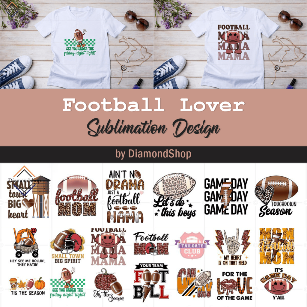 Football Lover Sublimation Design – MasterBundles