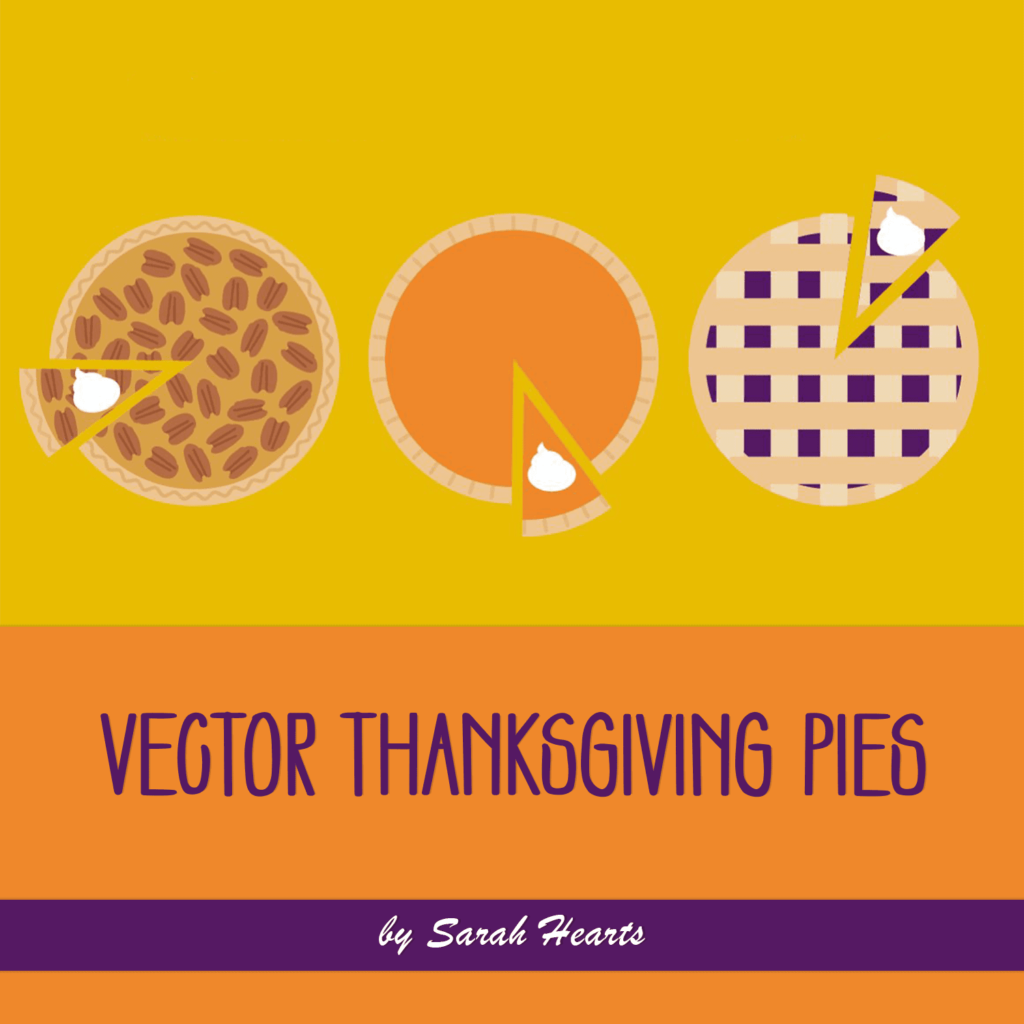 Vector Thanksgiving Pies – MasterBundles