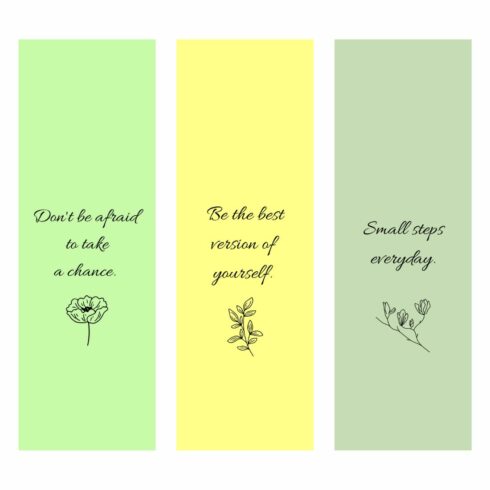 Colourful Digital Bookmarks - MasterBundles