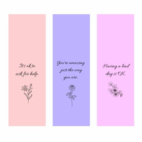 Colourful Digital Bookmarks - MasterBundles