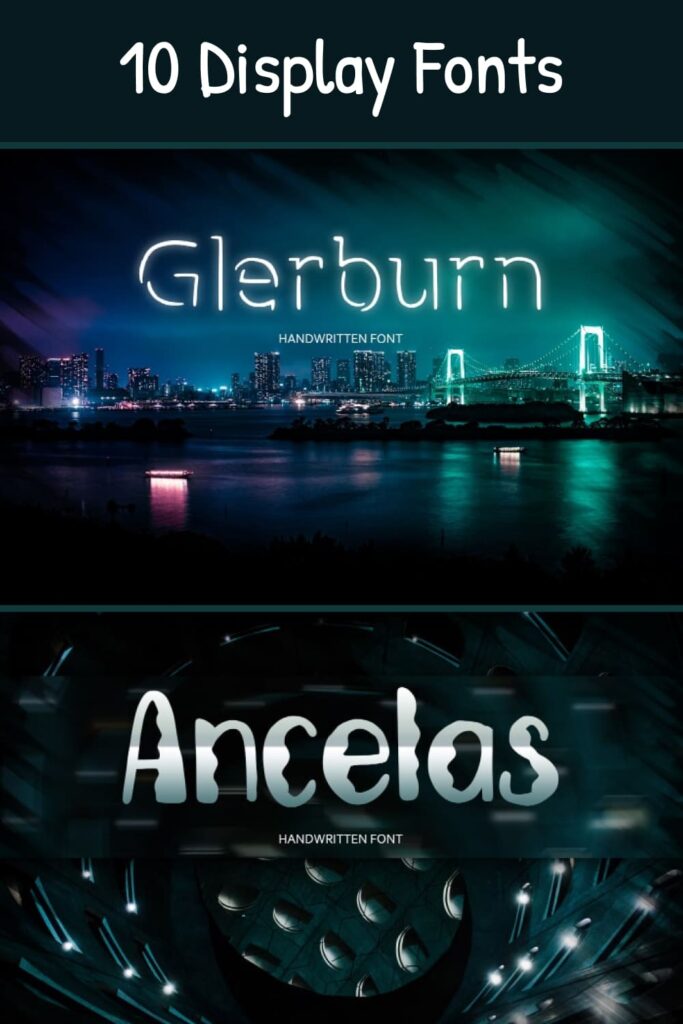 10 Display Fonts – MasterBundles