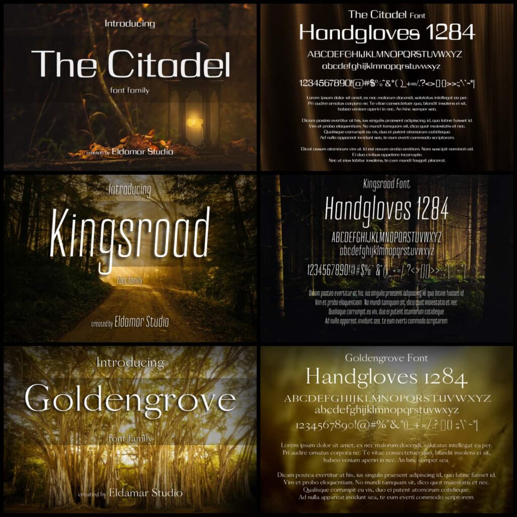 40 Creative Fonts – MasterBundles