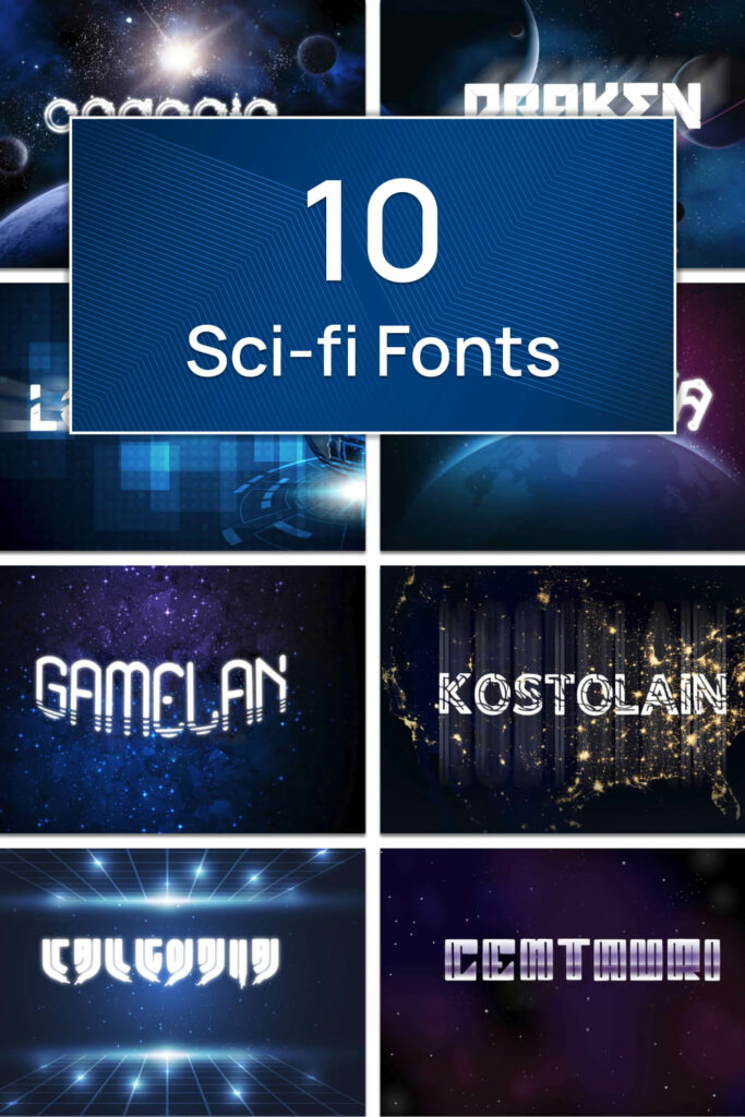 10 Sci-fi Fonts – MasterBundles