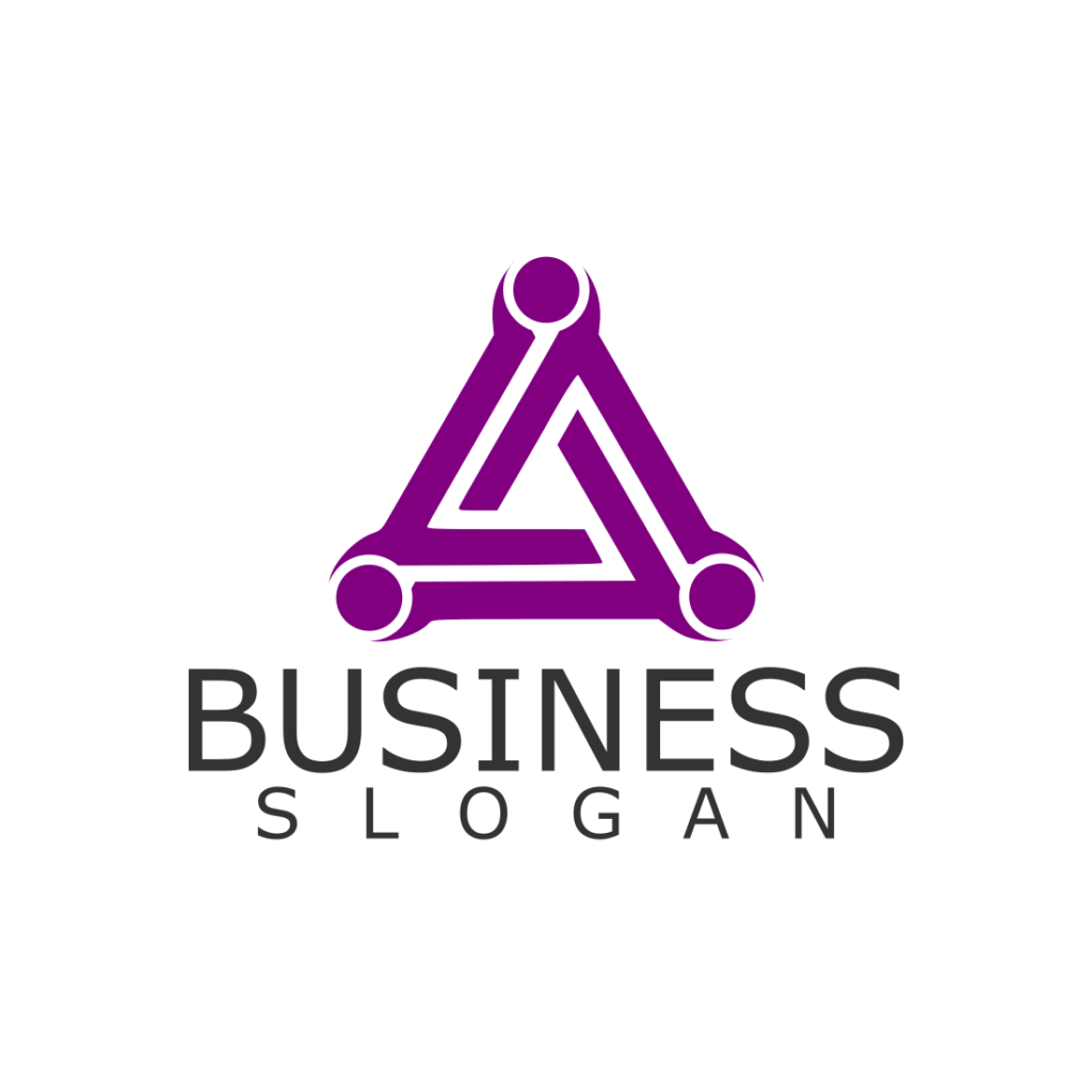 Modern Triangle Shape Logo Design Template - MasterBundles