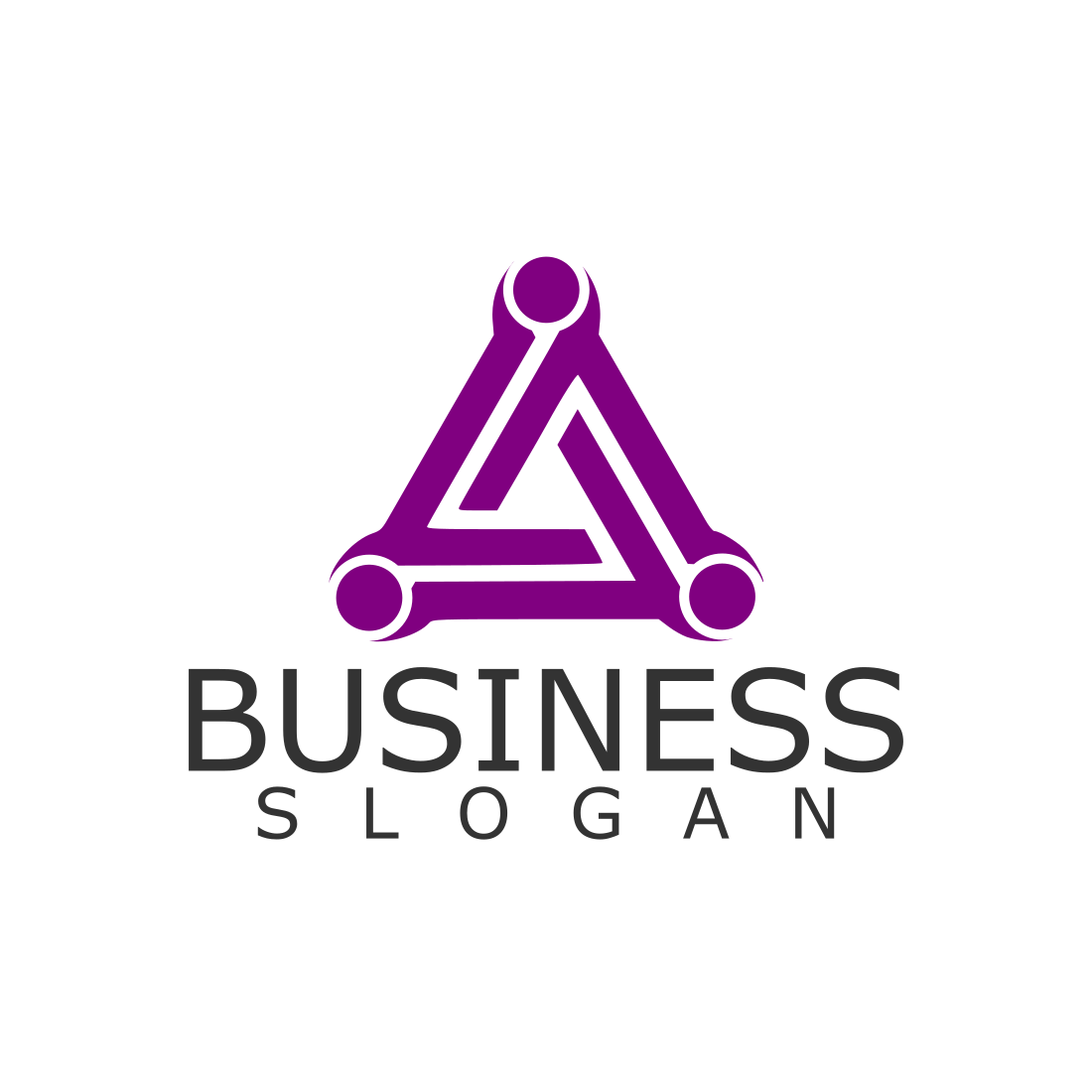 Modern Triangle Shape Logo Design Template - MasterBundles