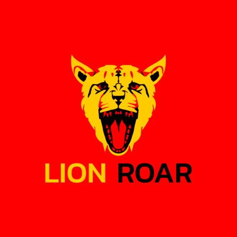 Roaring Lion Logo Design Template - MasterBundles