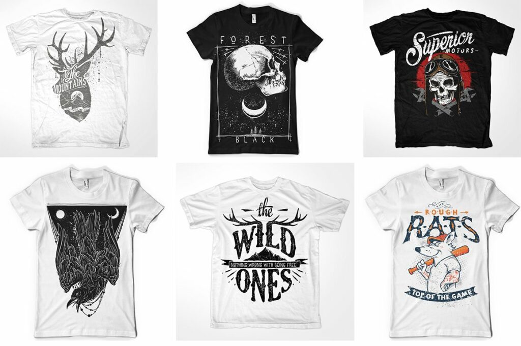 100 T-shirt Designs – MasterBundles