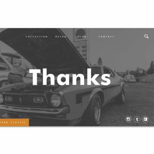 Mustang - Google Slide Template | MasterBundles