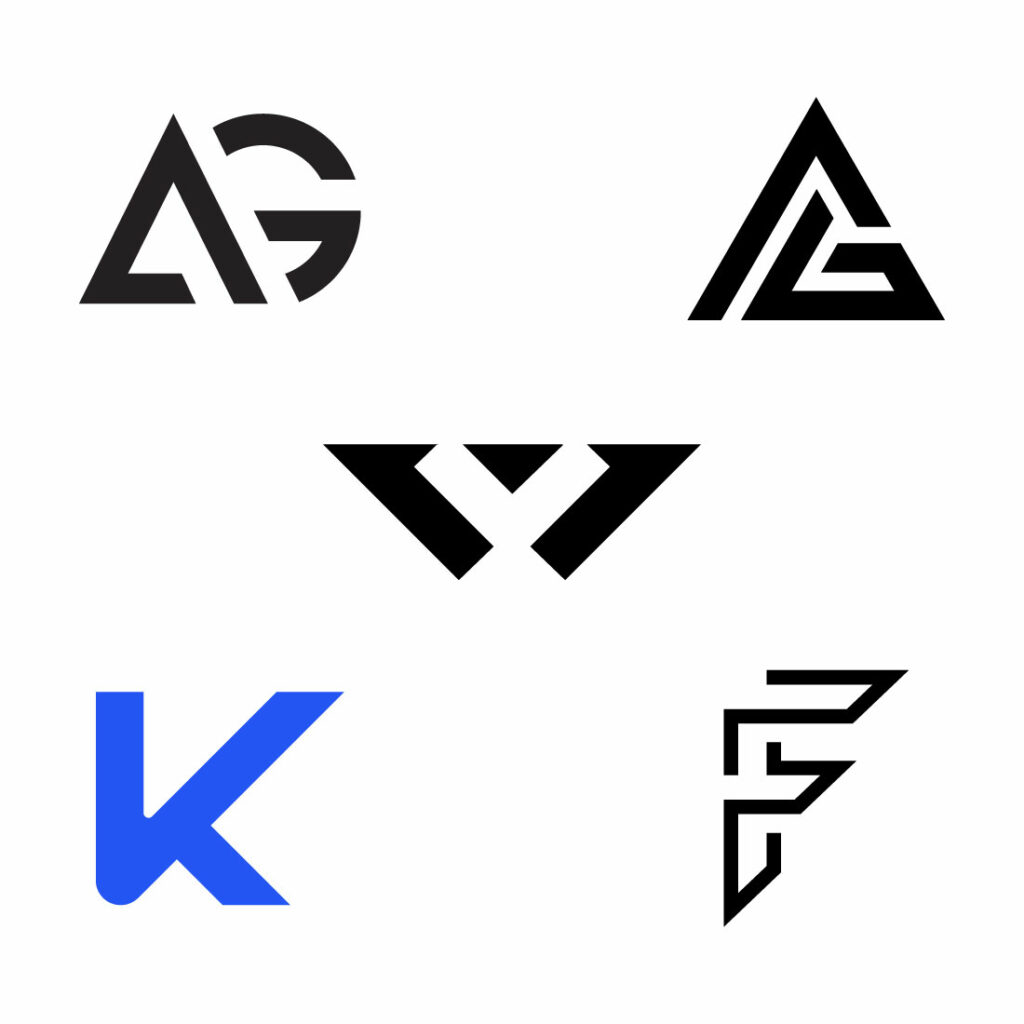 5 word mark logos design - MasterBundles