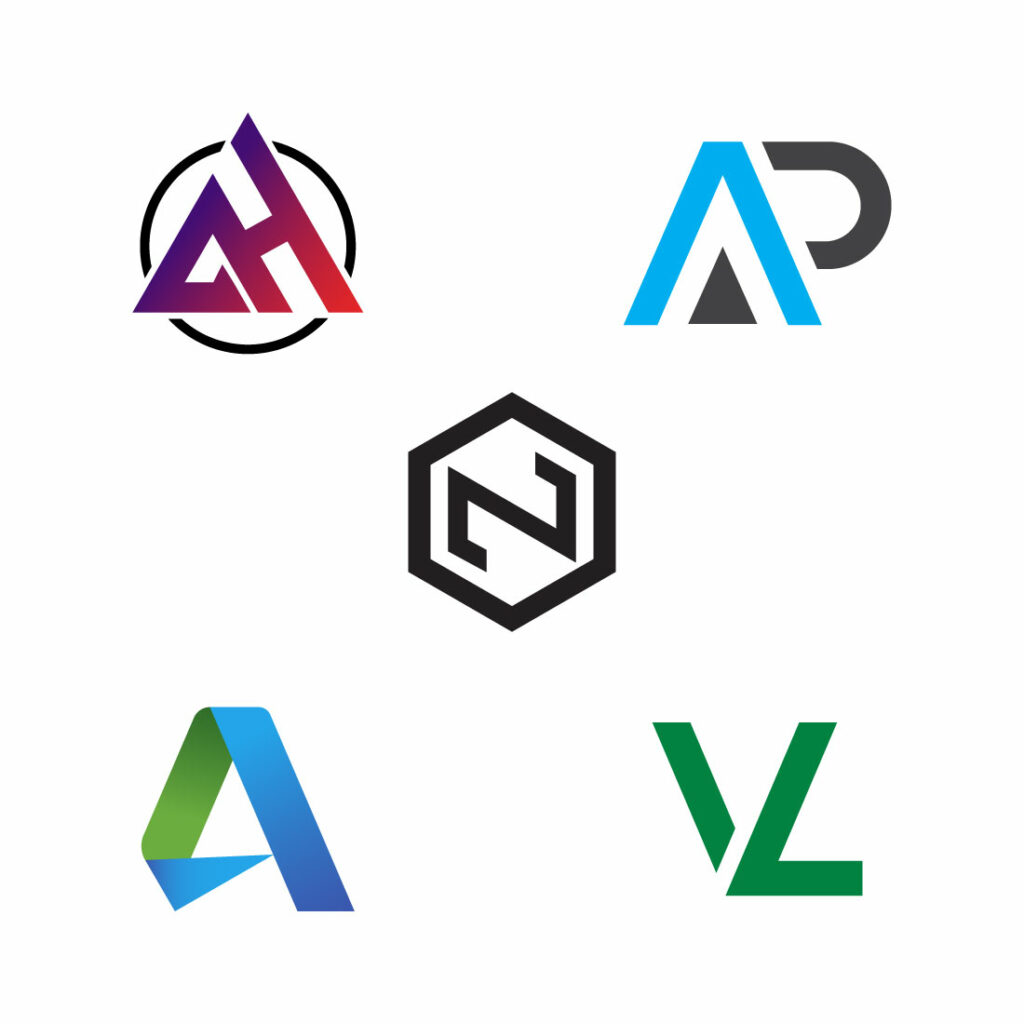 5 word mark logos design - MasterBundles