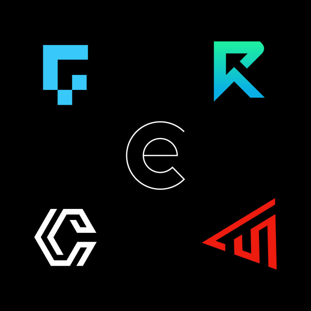 Five Word Mark Minimal Logo Design - MasterBundles