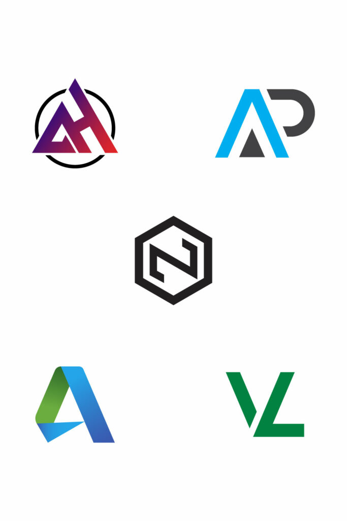 5 word mark logos design - MasterBundles