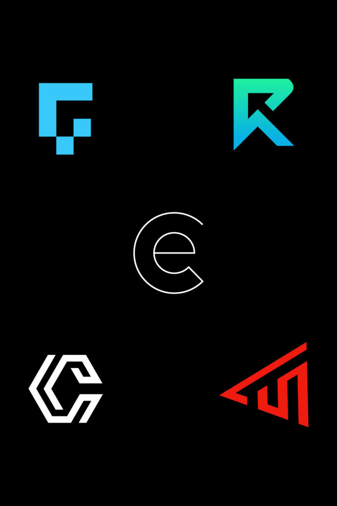 Five Word Mark Minimal Logo Design - MasterBundles