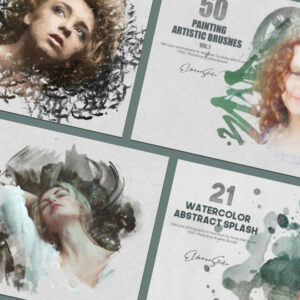 1500+ Photoshop Brushes Bundle – MasterBundles