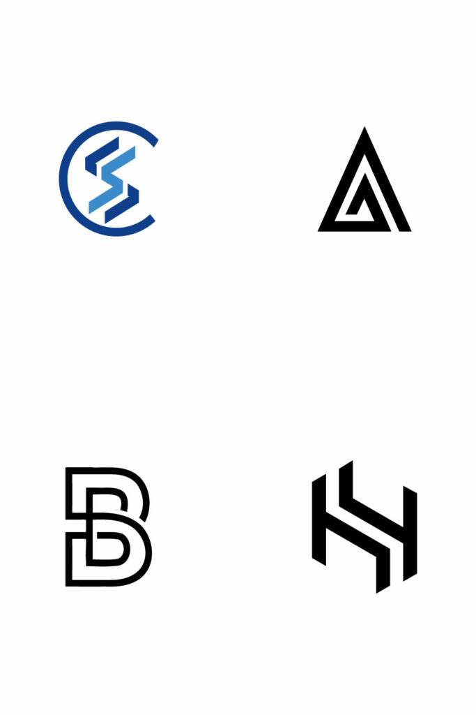 4 word mark logos design - MasterBundles