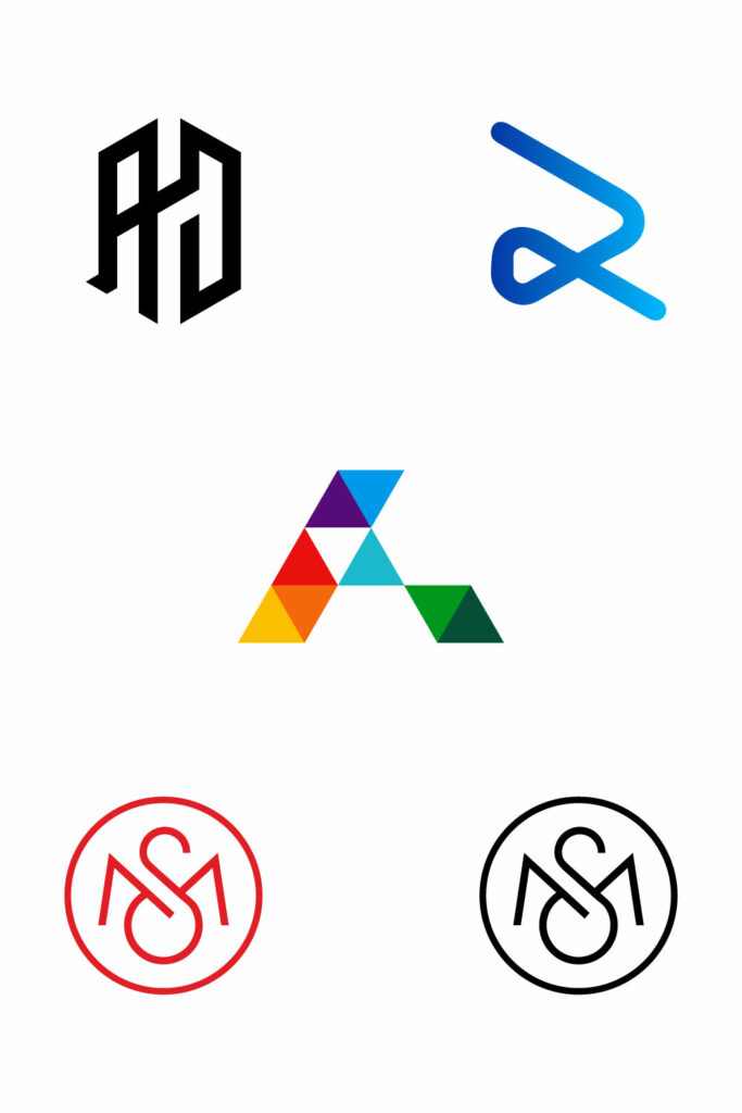 5 word mark logos design - MasterBundles