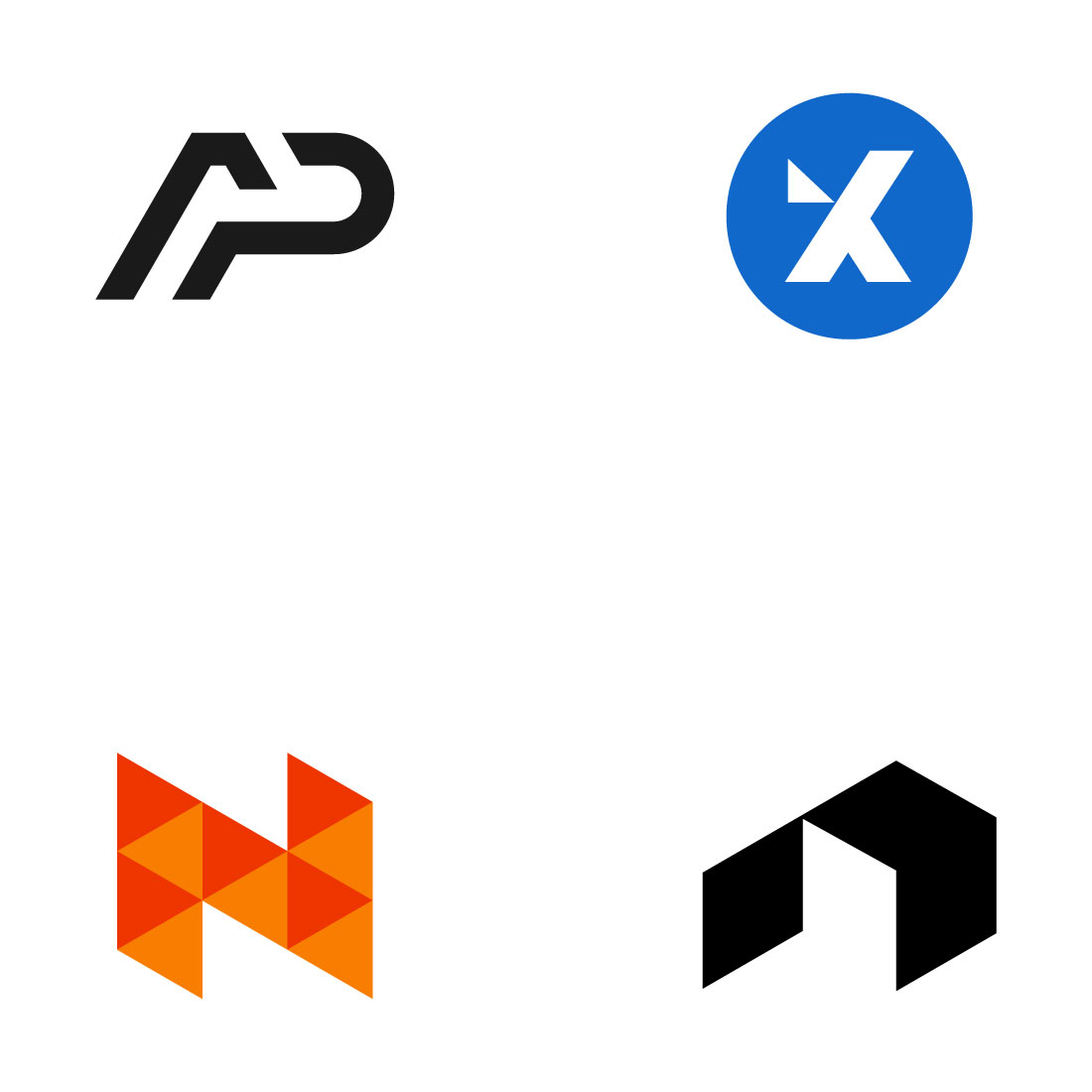 4 word mark logos design - MasterBundles