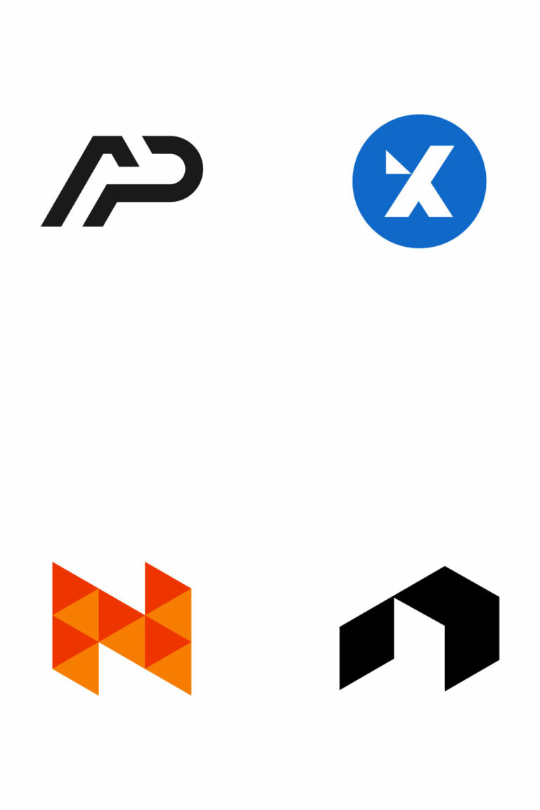 4 word mark logos design - MasterBundles