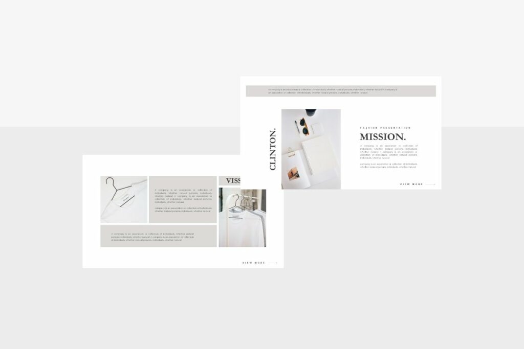 Clinton - Corporate Powerpoint Template – MasterBundles