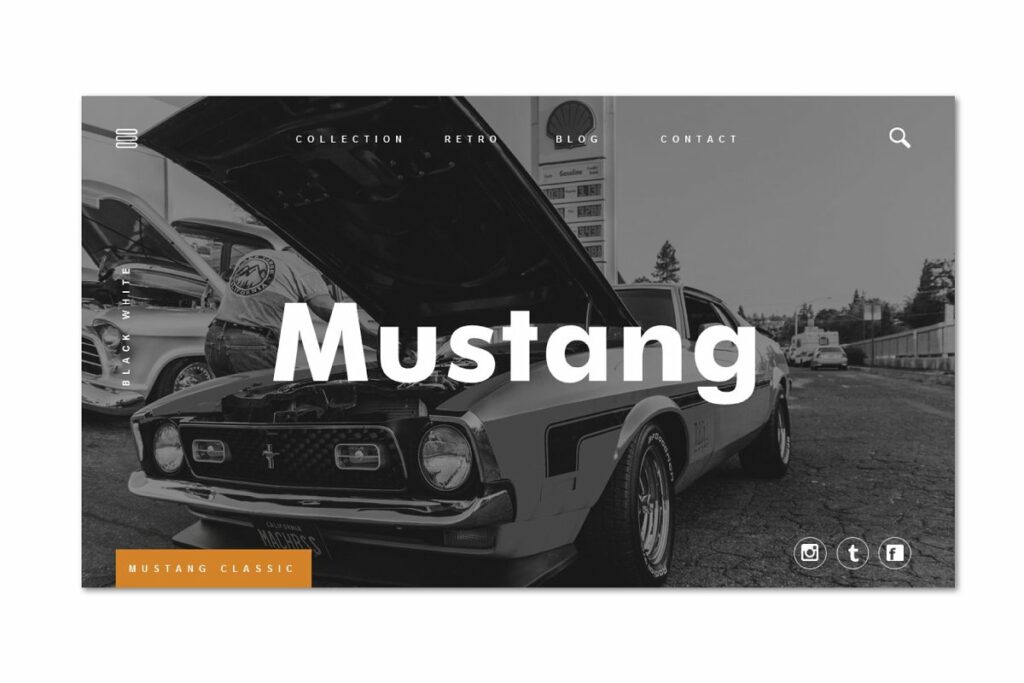 Mustang - Powerpoint Template – MasterBundles