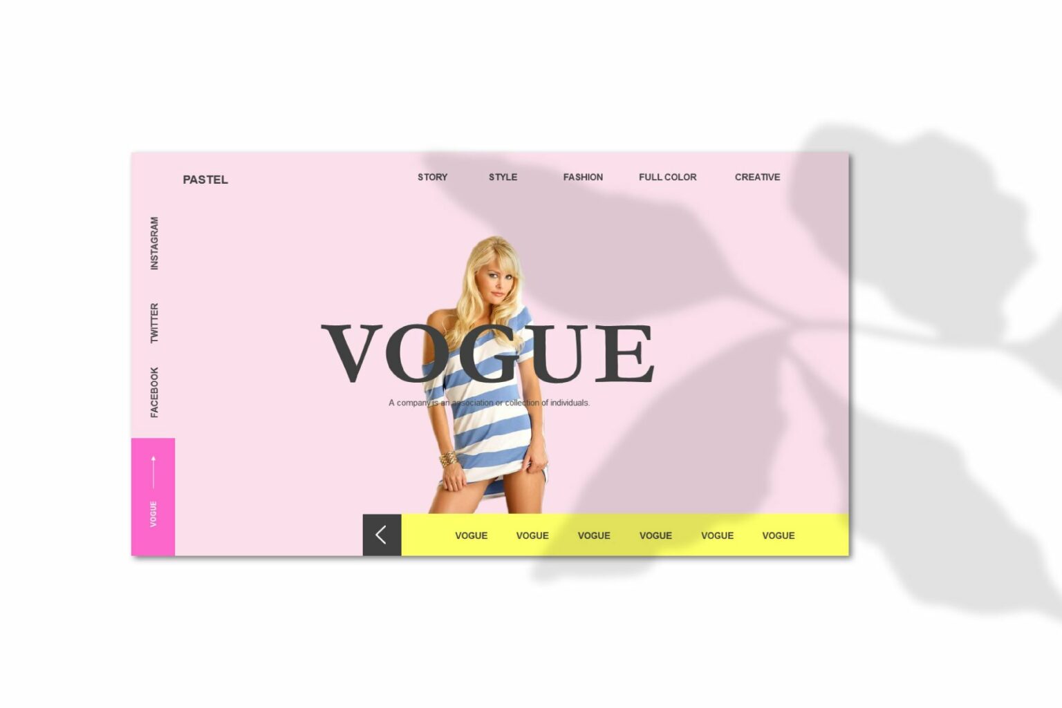 VOGUE | Keynote Template – MasterBundles