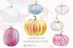 Pumpkin Clipart. Fall Clipart. | MasterBundles