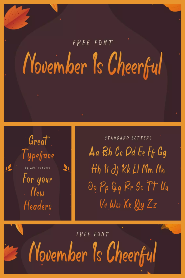 125+ Thanksgiving Fonts 2022: Premium and Free