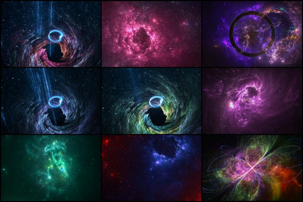 3000+ Space Backgrounds and Textures Collection – Vol.2 – MasterBundles