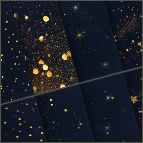 Starry Night Digital Paper – MasterBundles