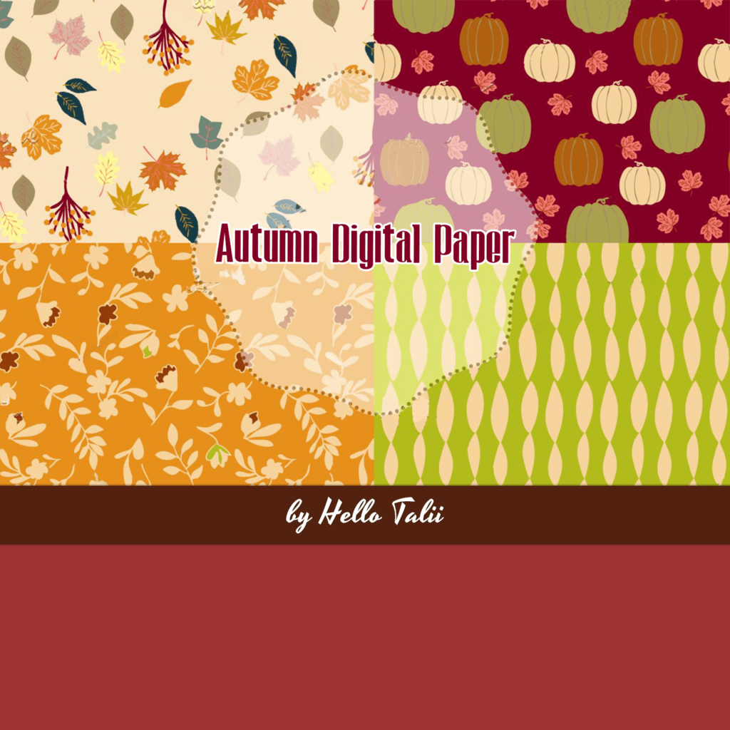 Autumn Digital Paper – MasterBundles