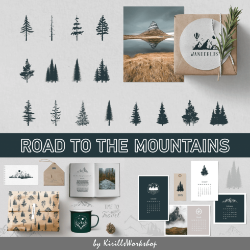 Road to the Mountains – MasterBundles