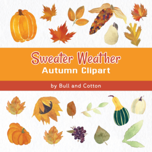 Sweater Weather Autumn Clipart – MasterBundles