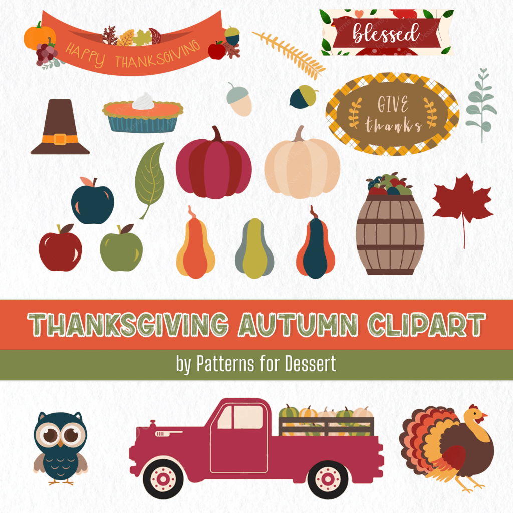 Thanksgiving Day Clip Art – MasterBundles