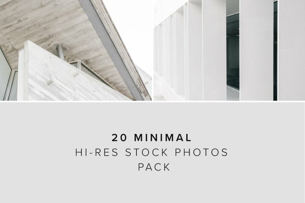 20 Stock Photo Minimal Pack Vol.1 – MasterBundles