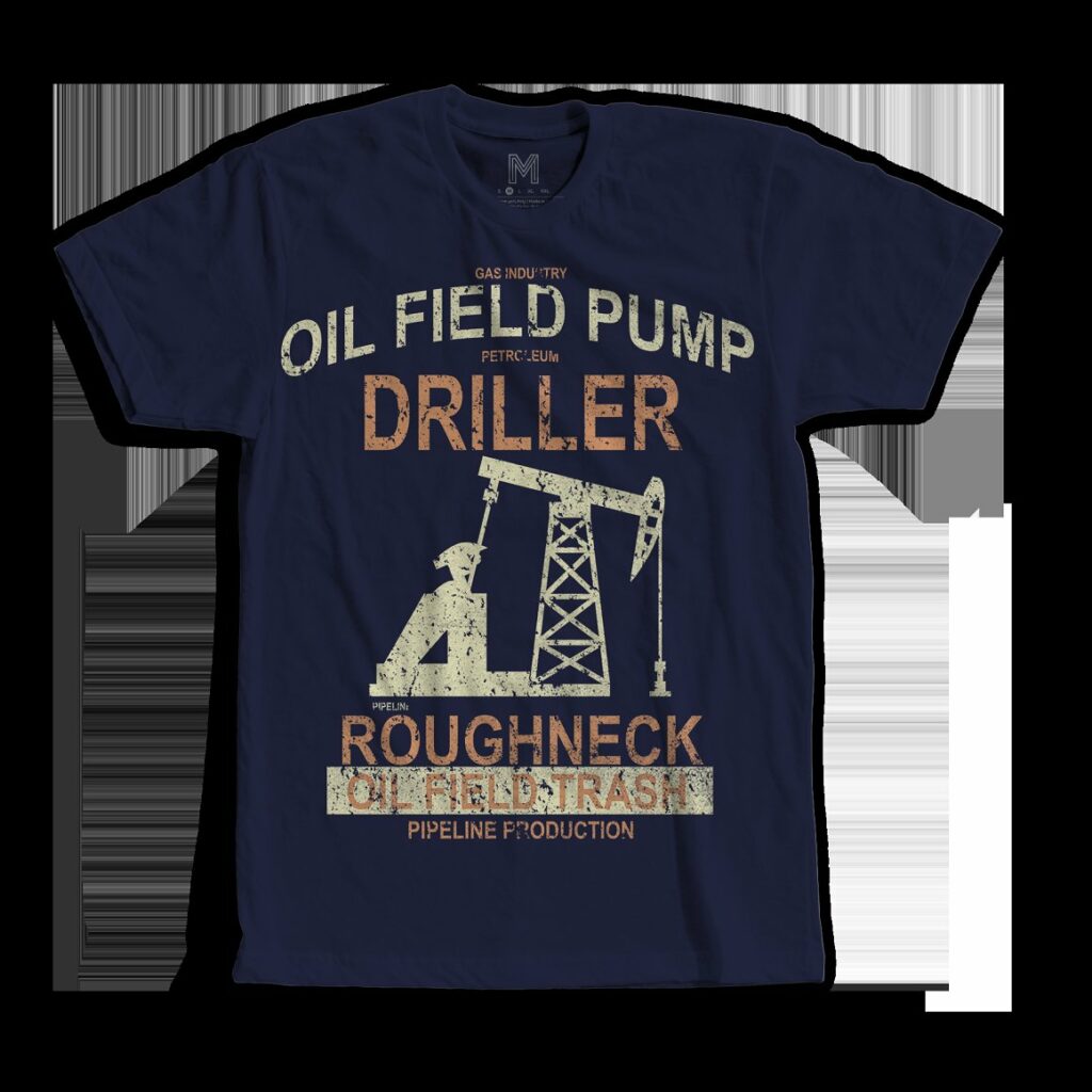 Oil Field Pump T-Shirt Design – MasterBundles