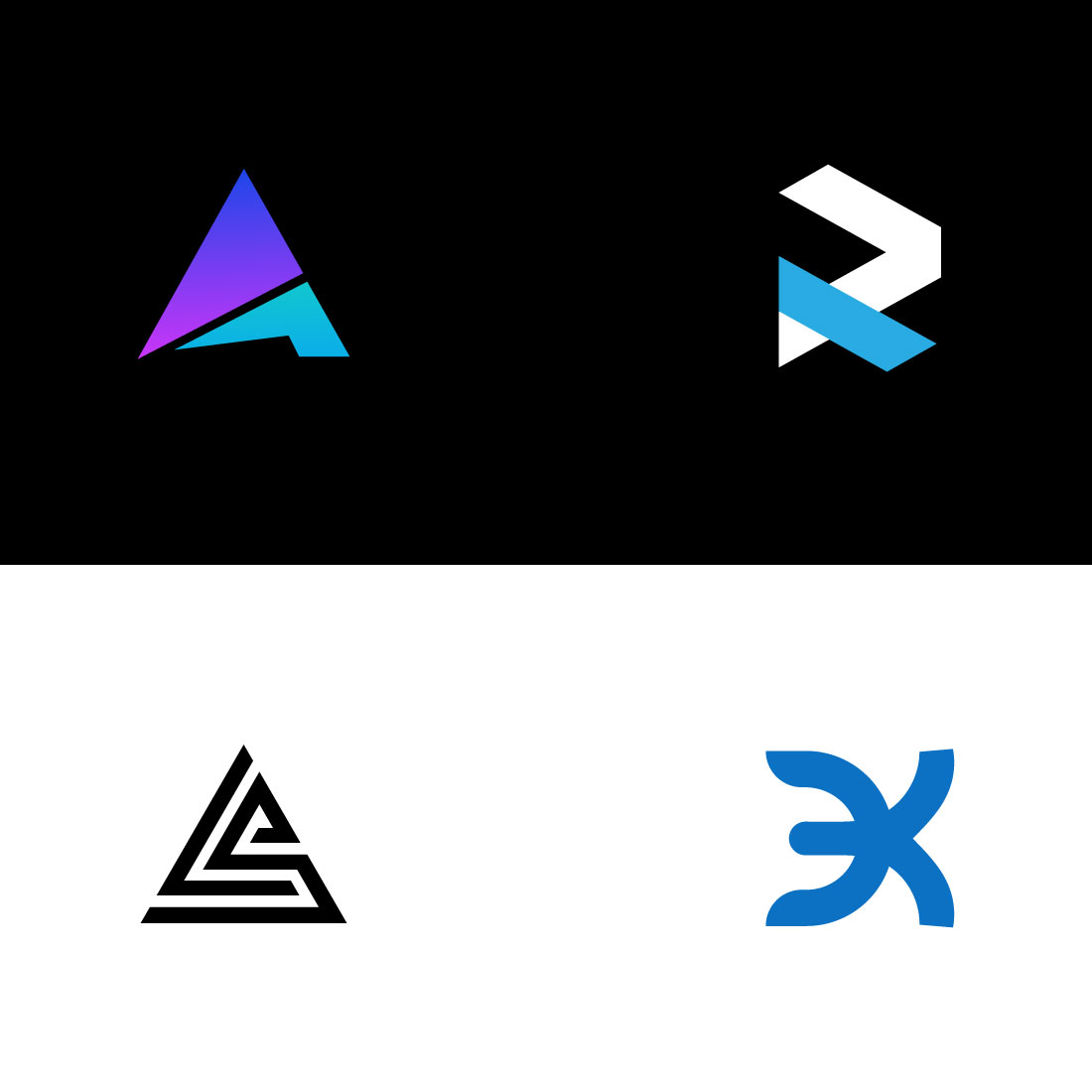 4 word mark logos design - MasterBundles