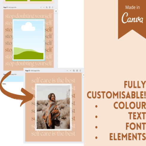 30 Neutral Boho IG Post Templates - MasterBundles