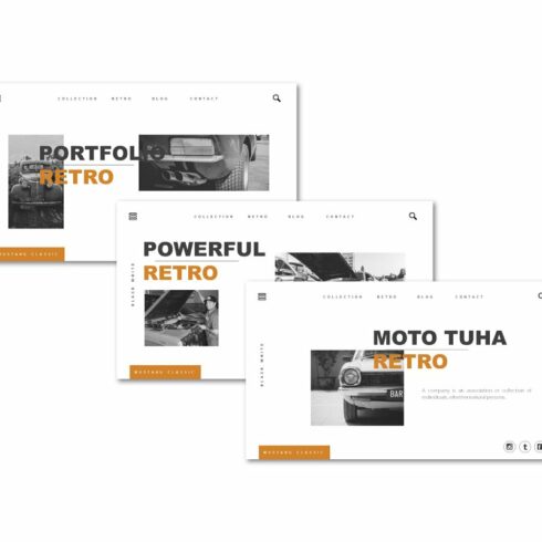 Mustang - Google Slide Template | MasterBundles