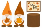 Fall Gnomes SVG. Harvest Gnomes – MasterBundles